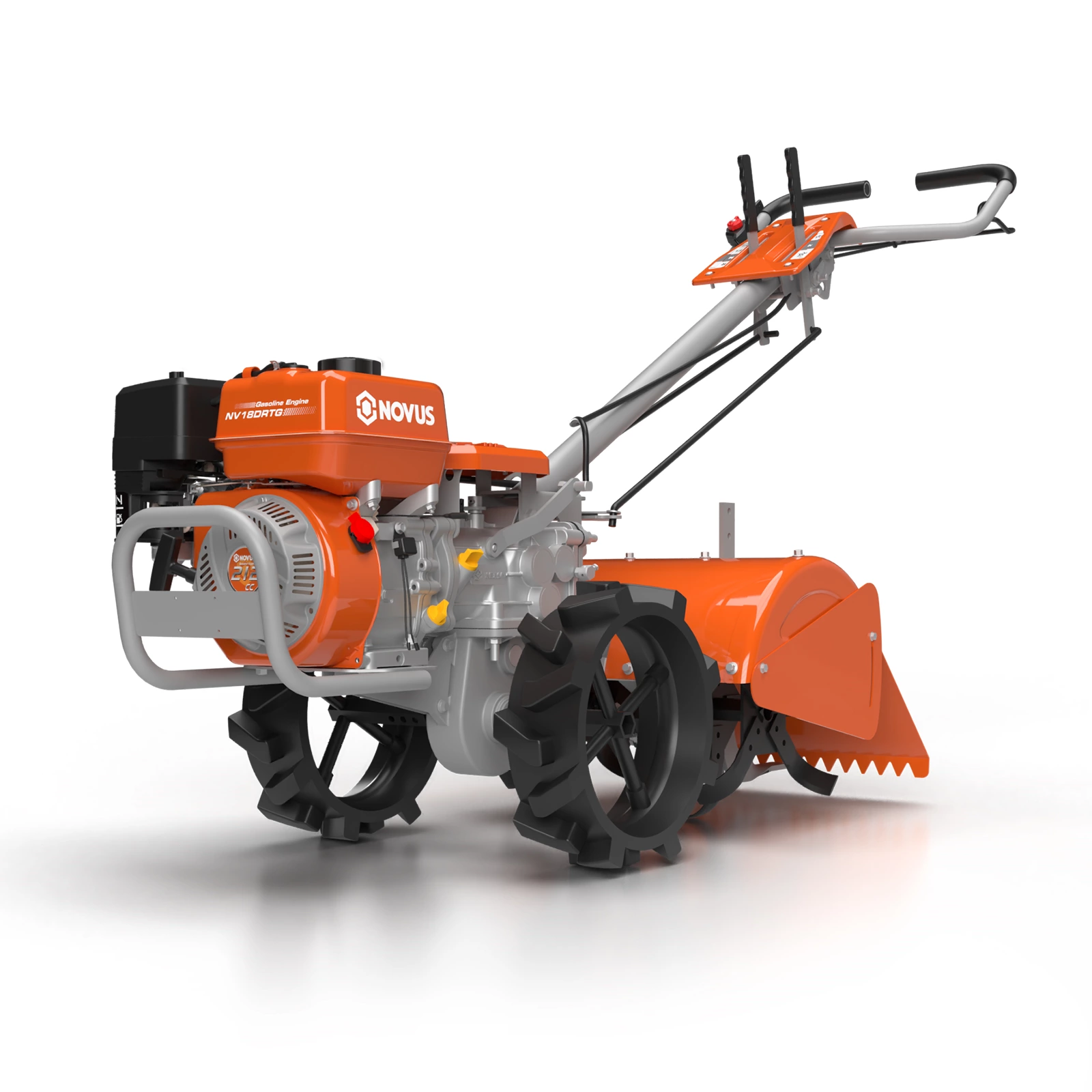 18-Inch Rear Tine Tiller (212cc) NV18DRTG – Novus