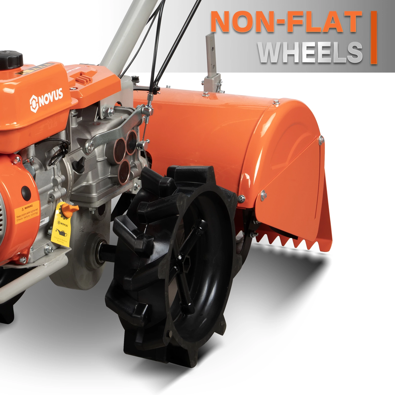 18-Inch Rear Tine Tiller (212cc) NV18DRTG – Novus