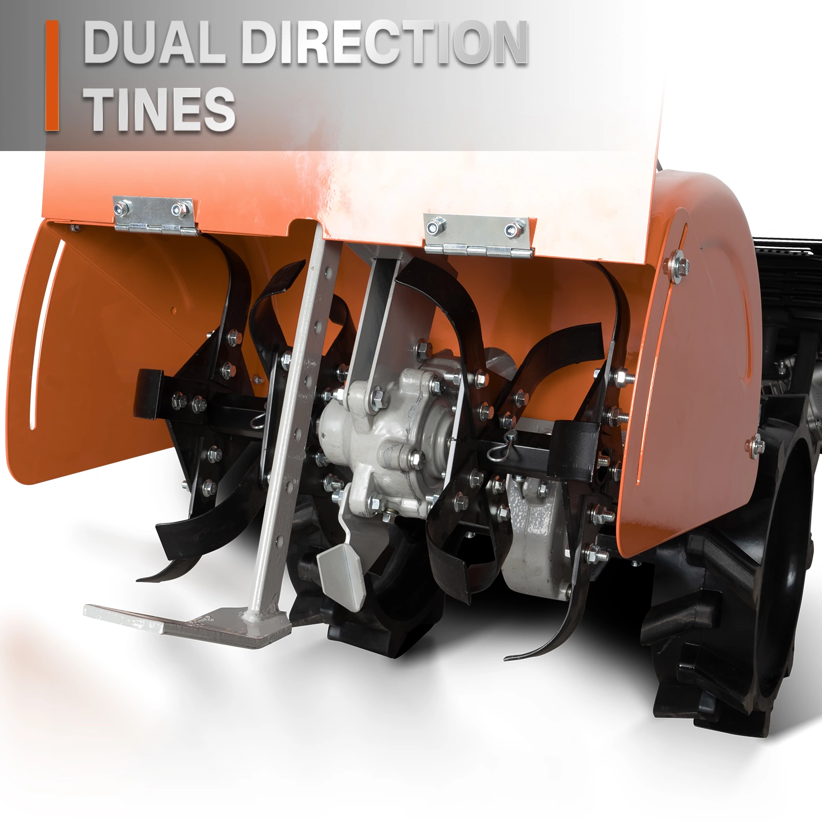18-Inch Rear Tine Tiller (212cc) NV18DRTG – Novus
