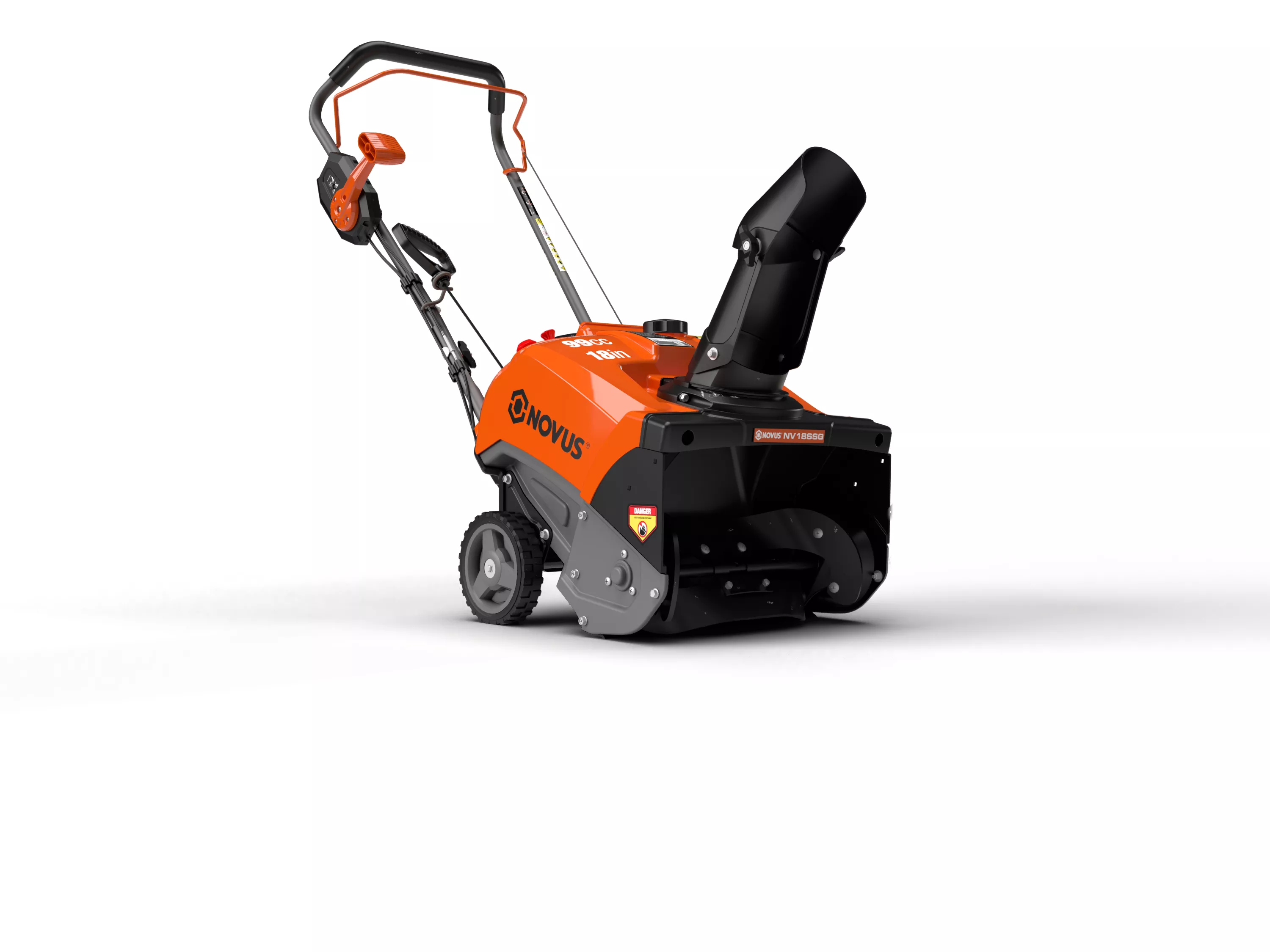 18″ Gas Powered Snow Blower NV18SSG – Novus